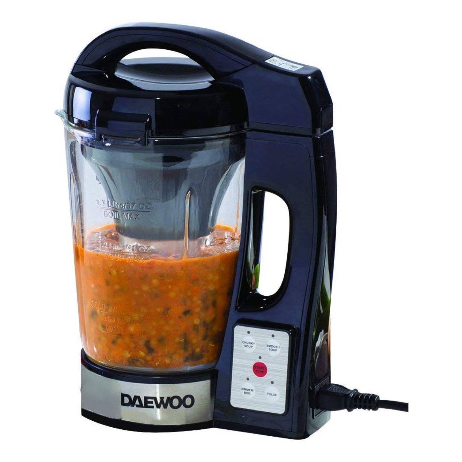 Daewoo SDA1076 Glass Soup Maker Kettle And Toaster Man