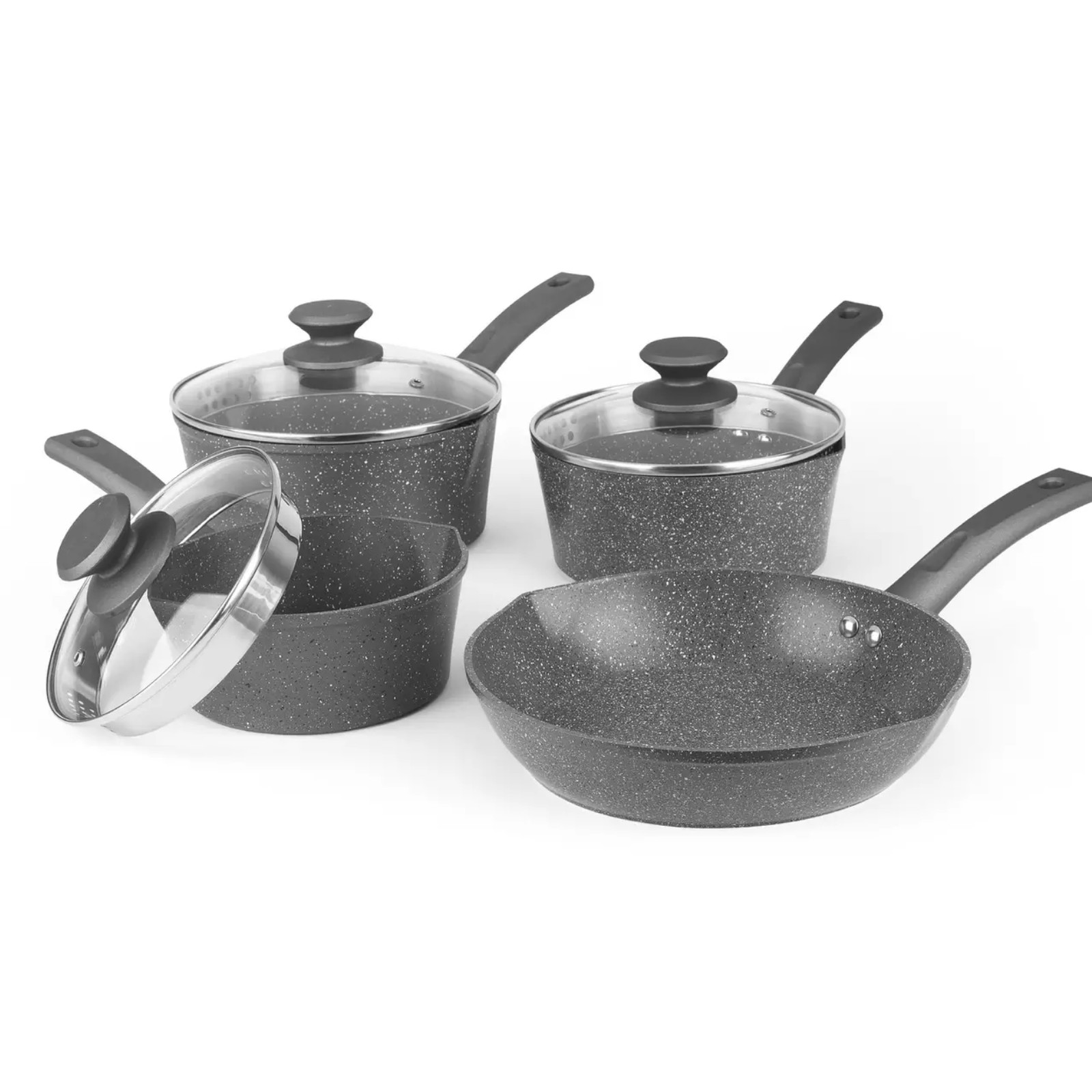 Salter BW09073AR Easy Pour 4Piece Pan Set - Kettle and Toaster Man